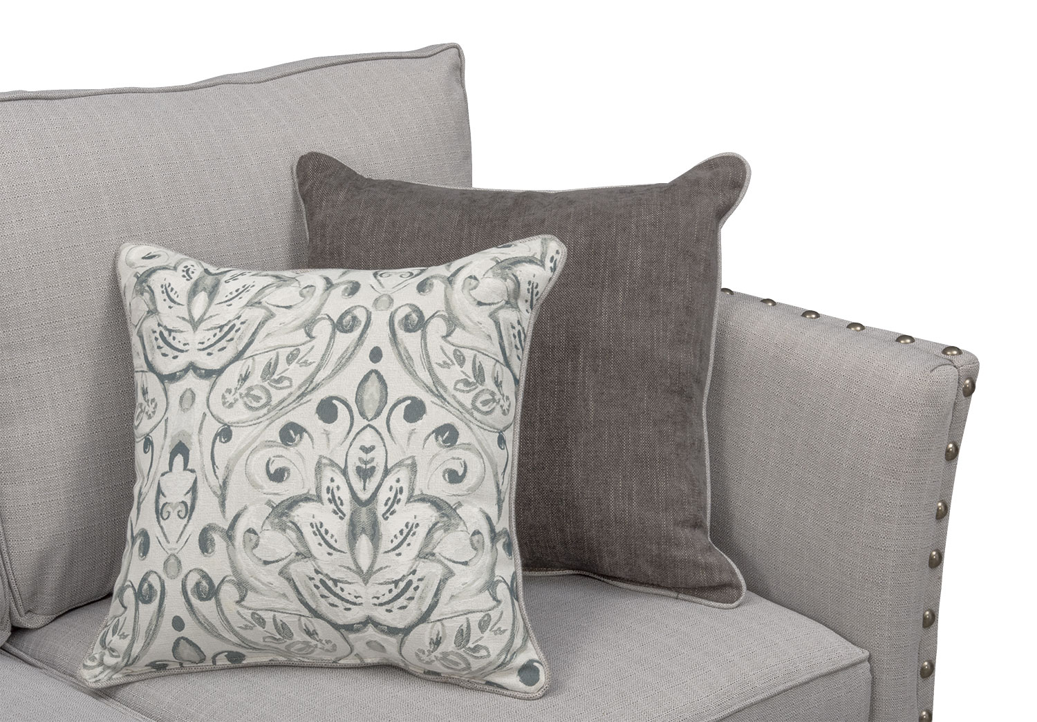 Mckenna Queen Innerspring Sleeper Sofa - Pewter | Value City Furniture