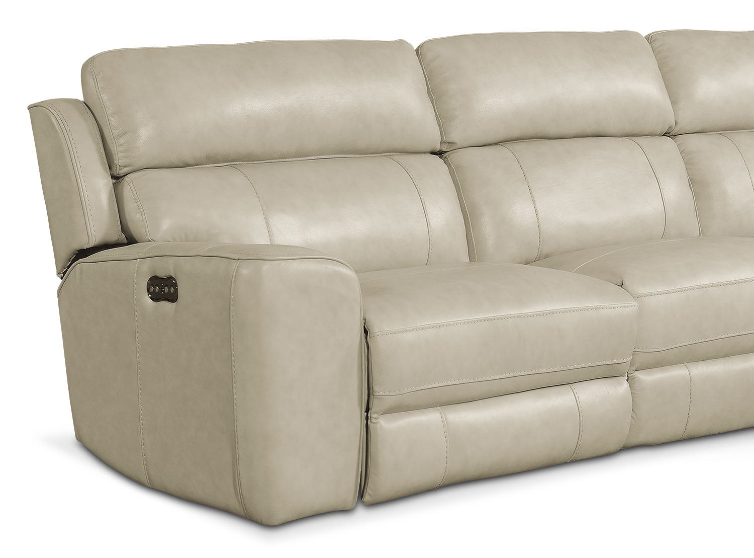 Newport 3-Piece Power Reclining Sectional with Right-Facing Chaise ...