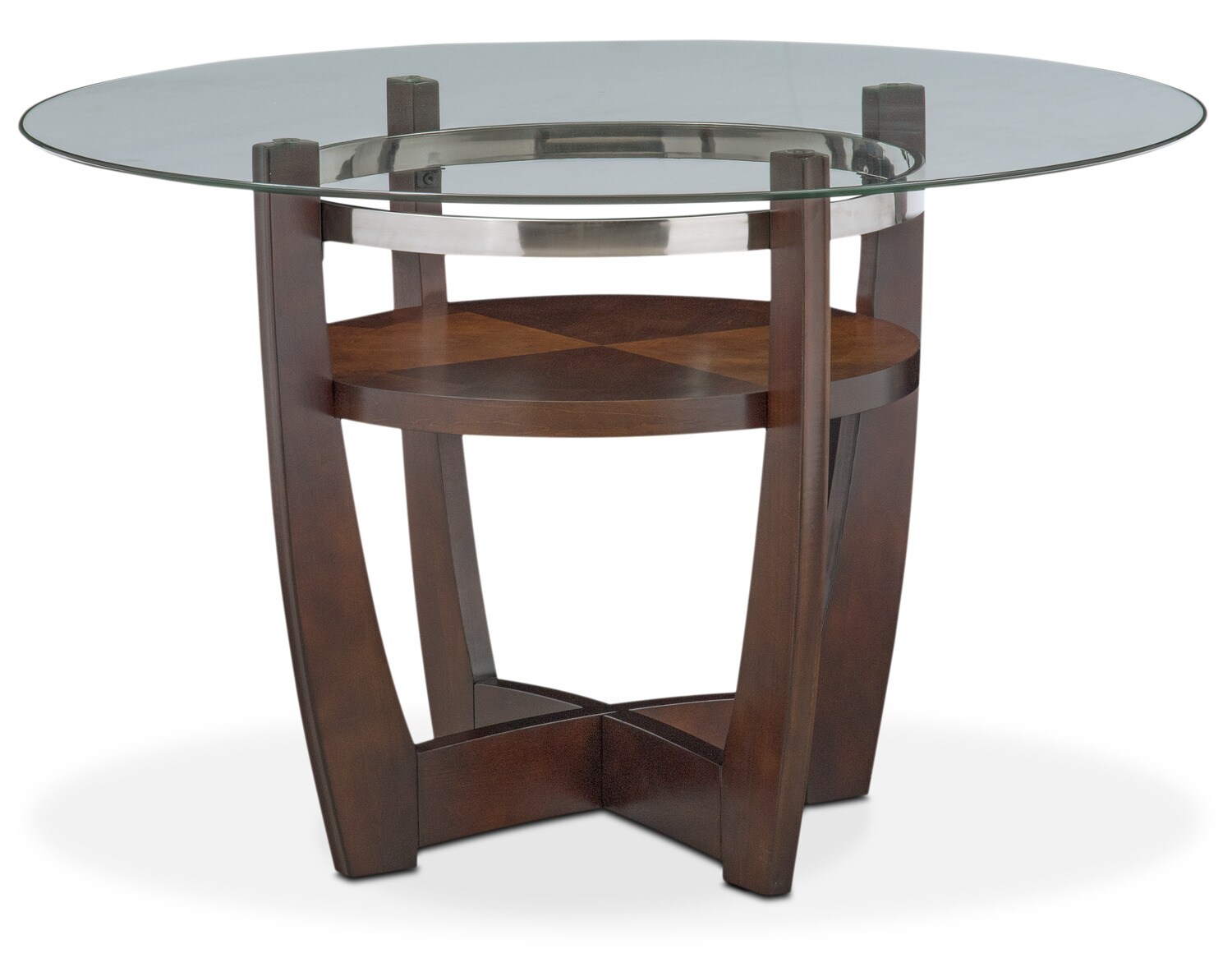 Alcove Table - Merlot | Value City Furniture